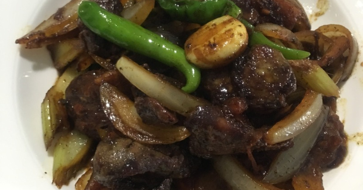 Resipi Hati Ayam Goreng Kicap oleh Azizah Aziz - Cookpad