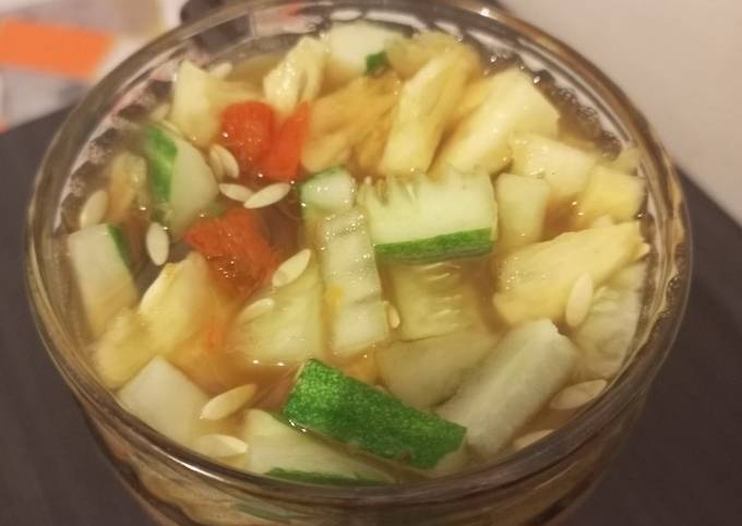Resep Rujak Timun Nanas oleh Fitzaki Kitchen - Cookpad
