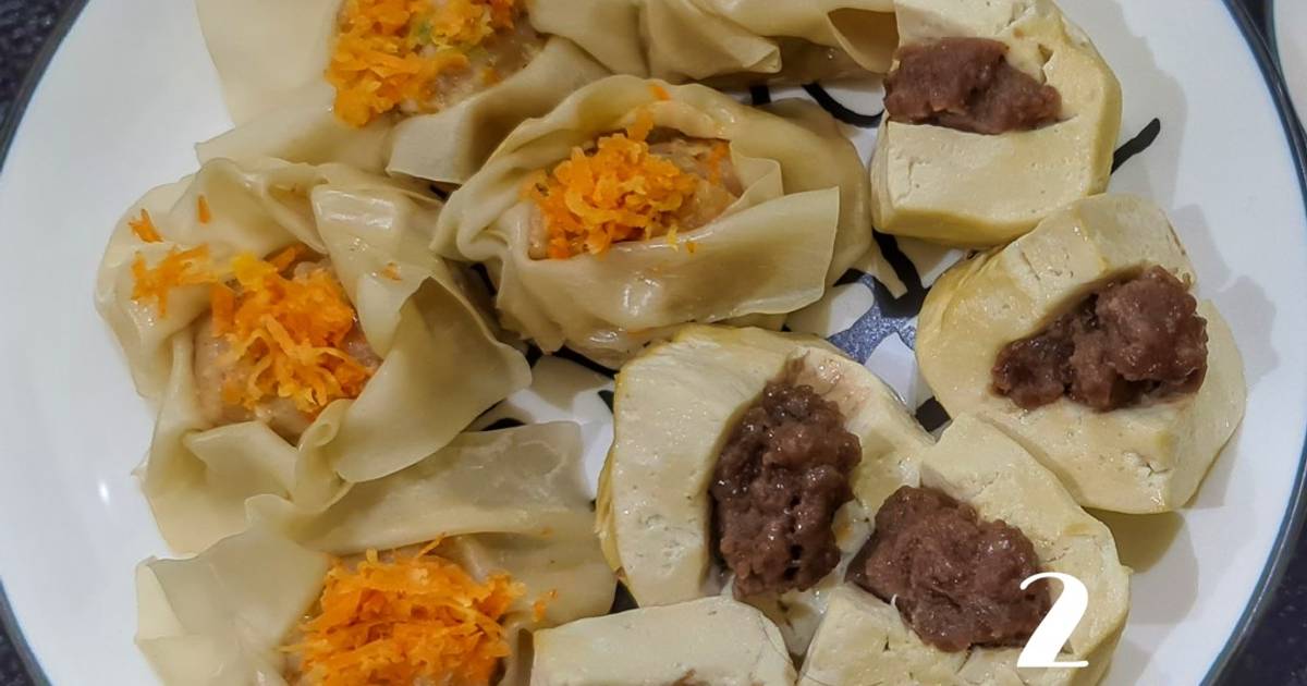 633 resep dimsum tahu daging enak dan mudah - Cookpad