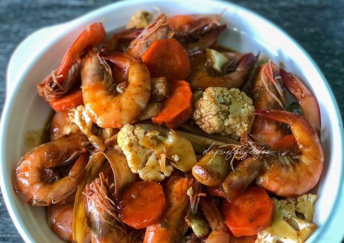 Resipi Paprik Udang oleh Kakak Faa - Cookpad