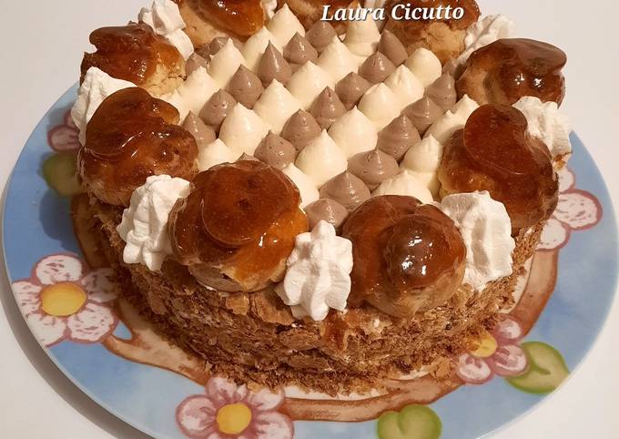 Ricetta Torta Saint Honoré all'italiana di Laura Cicutto - Cookpad