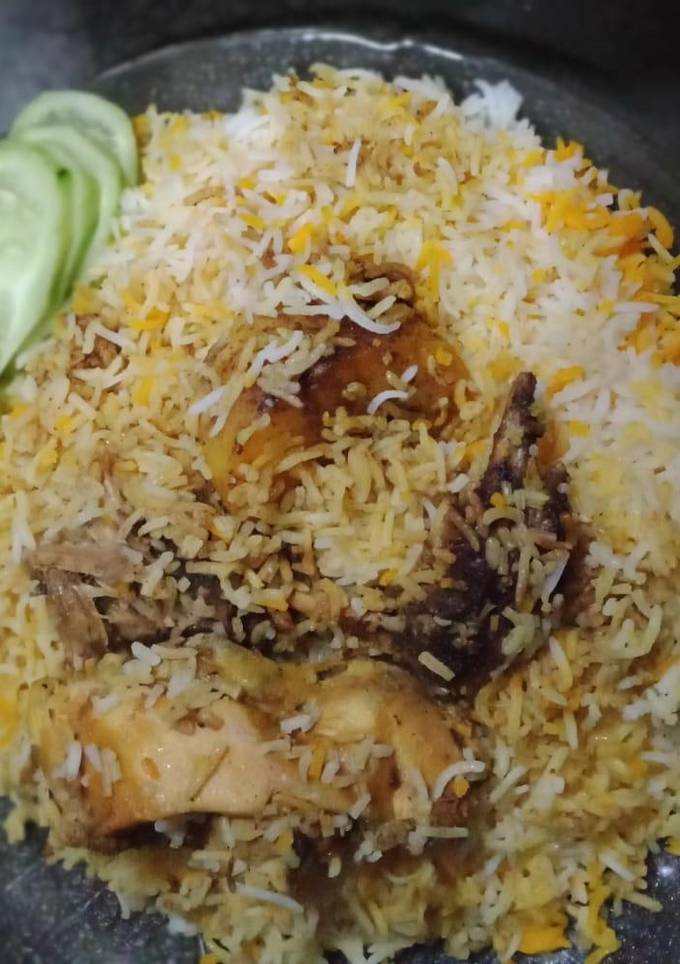 Trisha pramanik দ্বারা চিকেন বিরিয়ানি (chicken biryani recipe in ...