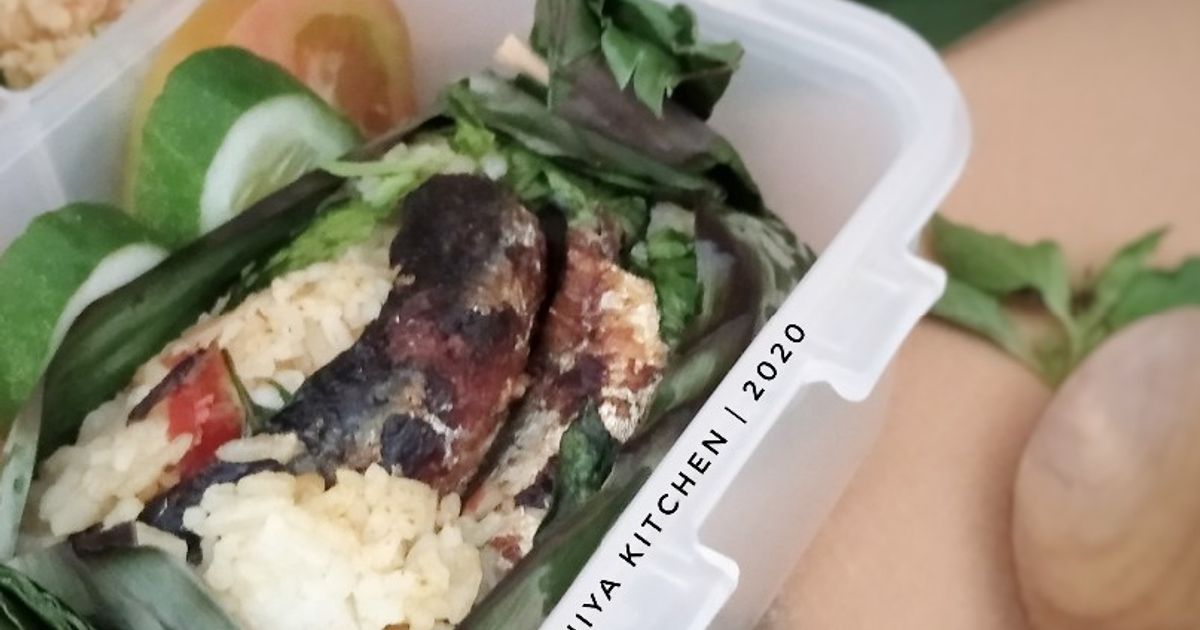 Resep Nasi Bakar Jamur Sarden oleh Arshiya Kitchen - Cookpad