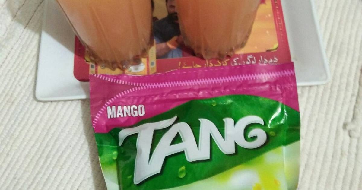 Mango Tang Drink😃😃 Recipe by J Junaid Motiwala - Cookpad