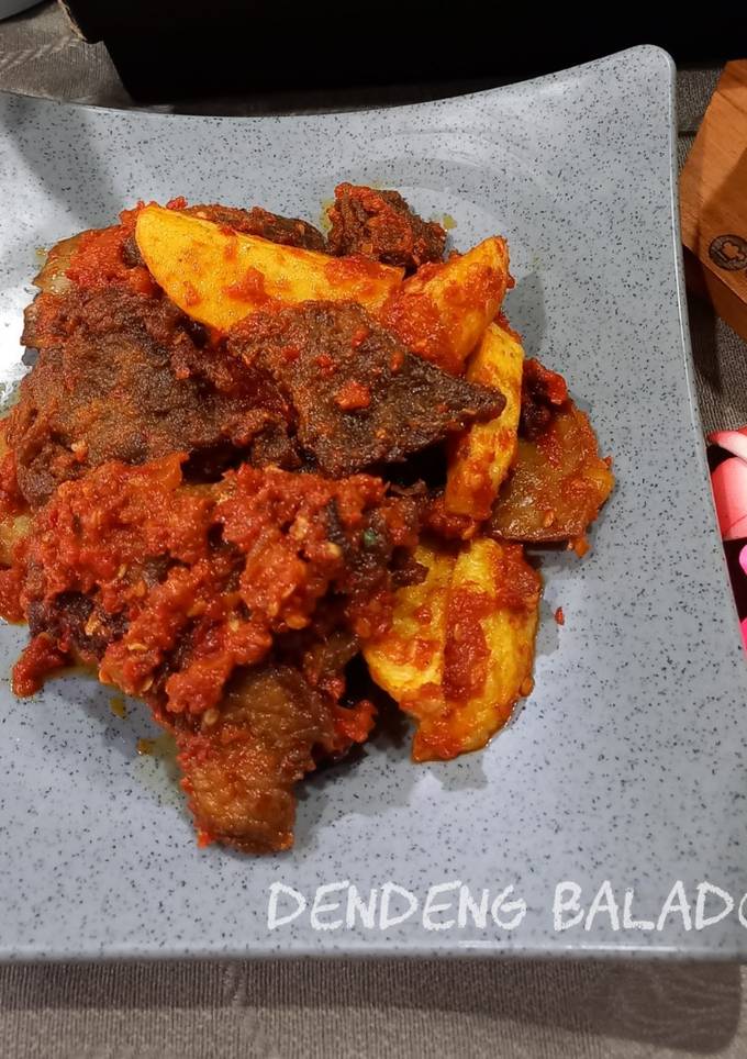 Resep Dendeng Balado (daging kurban) oleh Betrisia - Cookpad