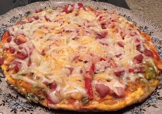 Mini pizza con base de aguacate y plátano Receta de Ascensión Reina ...
