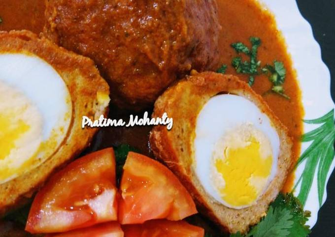 Nargisi Kofta Recipe by Pratima Mohanty - Cookpad