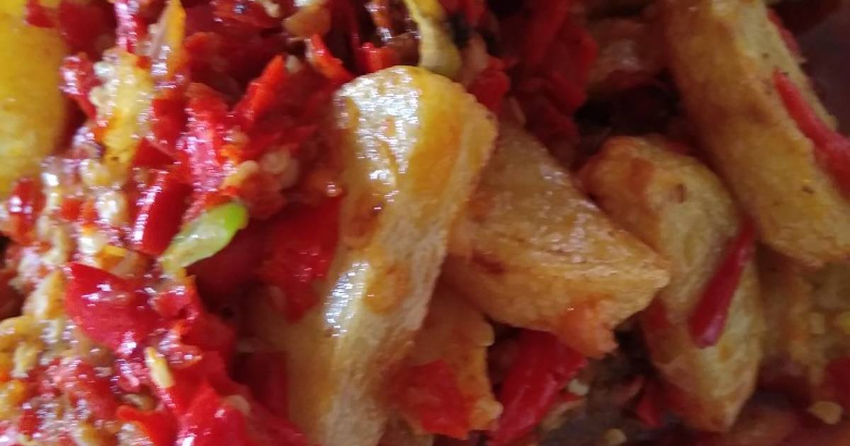 Resep Dendeng Kentang Balado oleh House Of Aryah - Cookpad