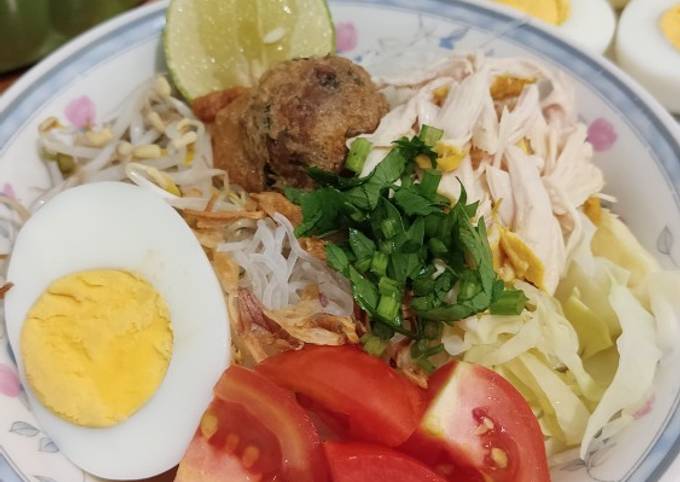 Resep Soto Ayam Komplit Kuah Sedap dan Wangi oleh Anindita L Puntodewo ...