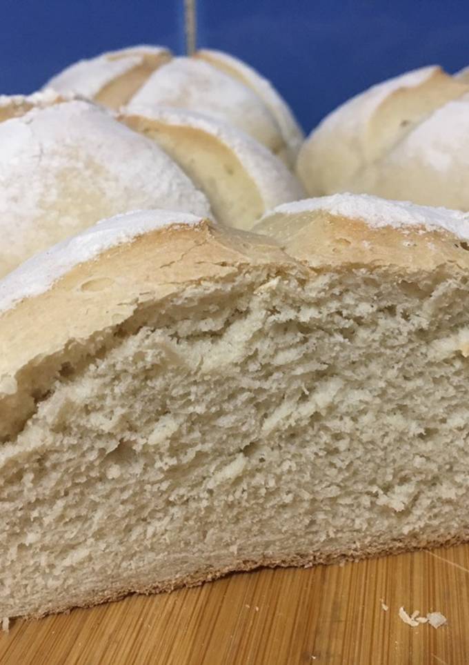 Pan tipo roseta con harina pureza Receta de cristinarecetas- Cookpad