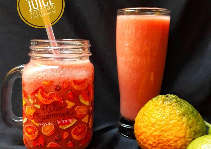 Resep Mix Fruit Juice (Guava and Oranges) oleh Yerda Fahrana 예르다 파흐라나 ...