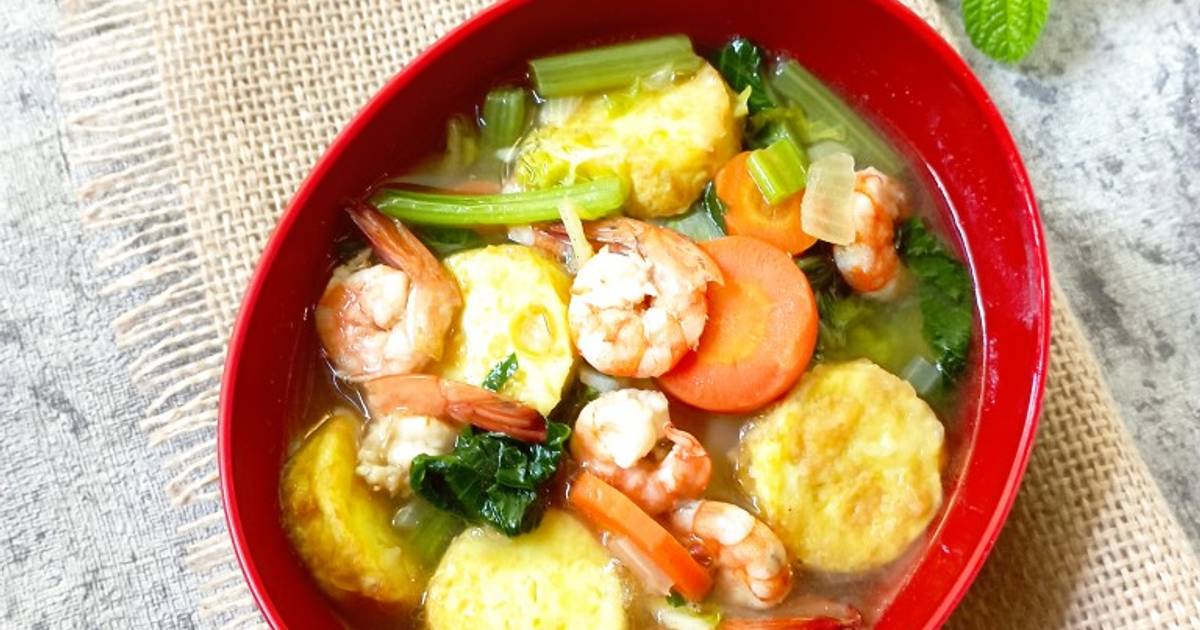 Resep Sapo Tahu Seafood oleh Mba’Oppie_Kitchen - Cookpad