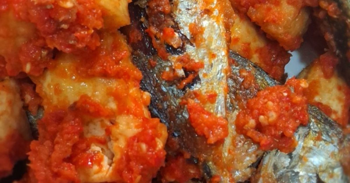 Resep Balado Ikan Kembung Dan Tahu oleh Septina Rika - Cookpad