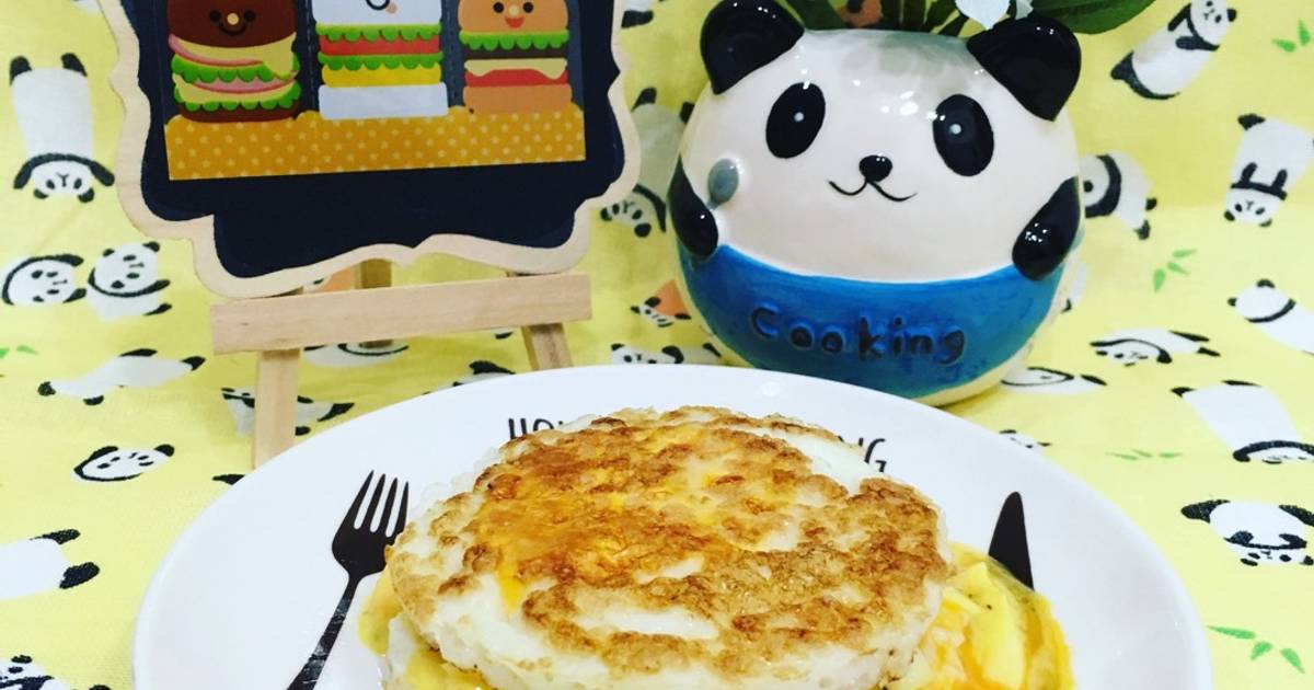 Resep Burger telur keto oleh Debora Prihatna - Cookpad