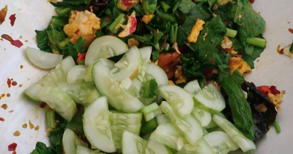 337 resep tumis timun telor pedas enak dan mudah - Cookpad