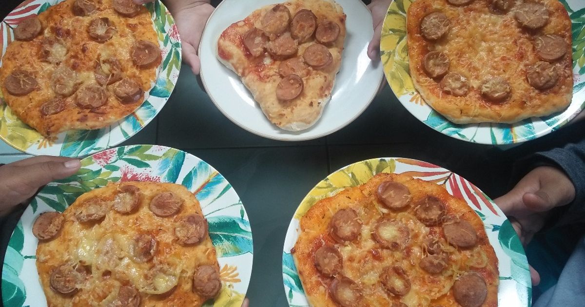 Resep Pizza Super Duper Simple oleh Eva Kartini - Cookpad