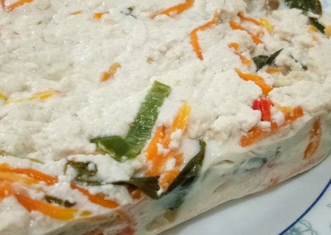 Resep Steam tahu ayam simple oleh Vittri Anzar - Cookpad