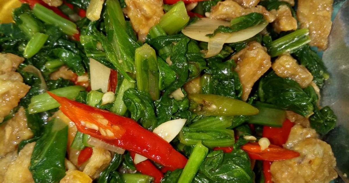 50 resep sawi dan tempe ala anak kos enak dan mudah - Cookpad