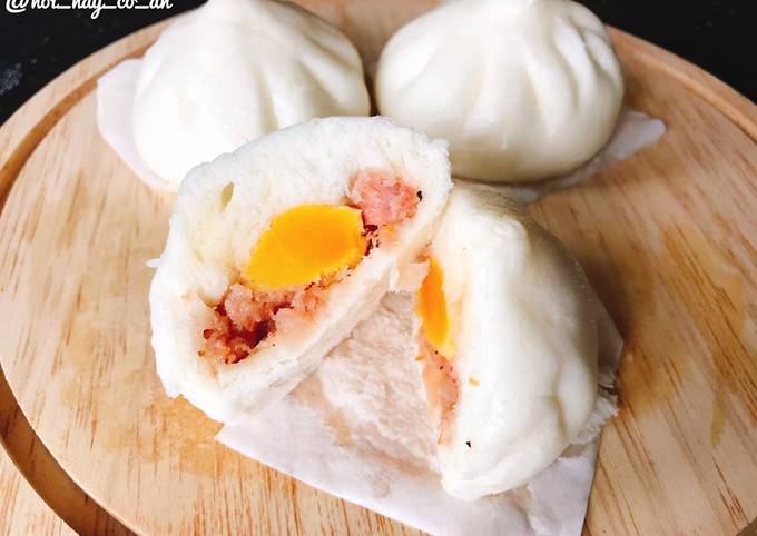 Cách Làm Món Bánh Bao Xá Xíu Trứng Muối Của Vi Nguyen Cookpad