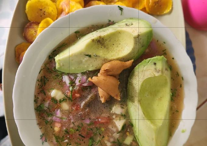 Ceviche manaba de calamar Receta de jorge guevara- Cookpad