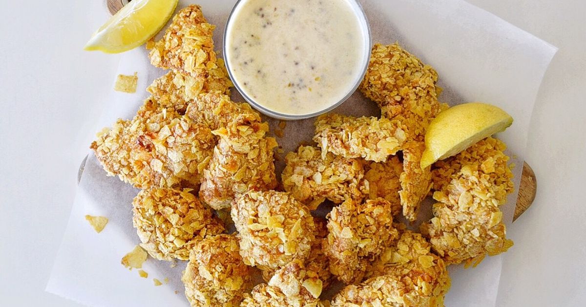 Nuggets De Pollo Súper Crujientes Al Horno | @Darix Lab Receta de Dari ...