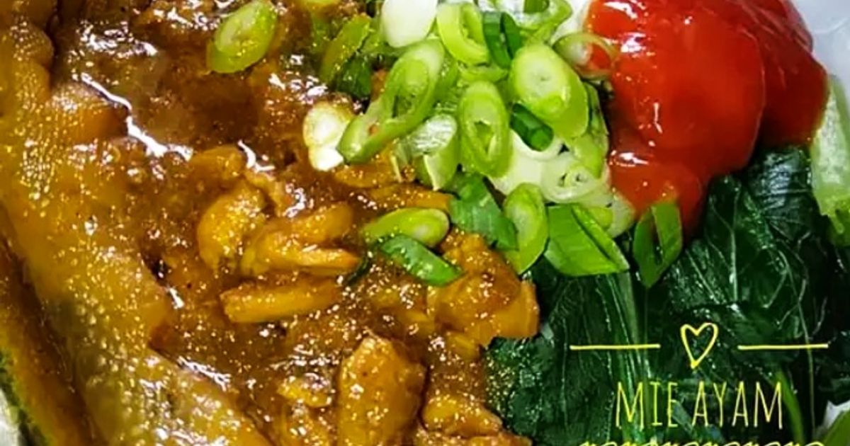 Resep daging mie ayam homemade rumahan enak dan mudah - Cookpad