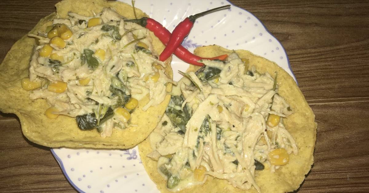 Pollo con rajas poblabas Receta de Andrea Ruiz Zamudio- Cookpad