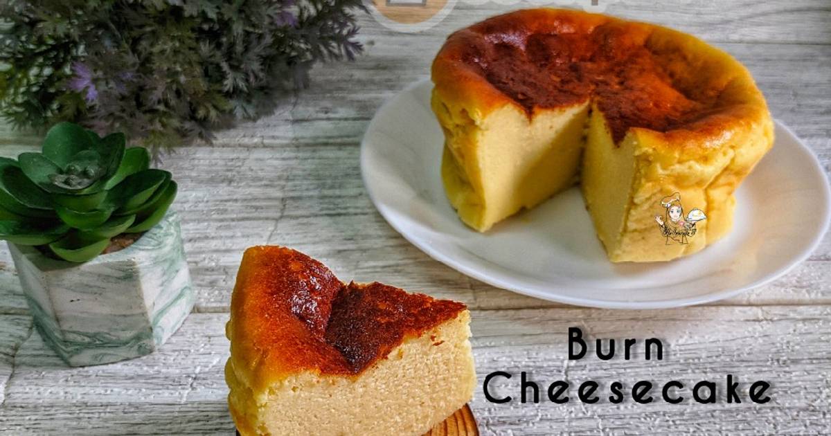 Resipi Burn cheesecake oleh 0h Hana !! - Cookpad