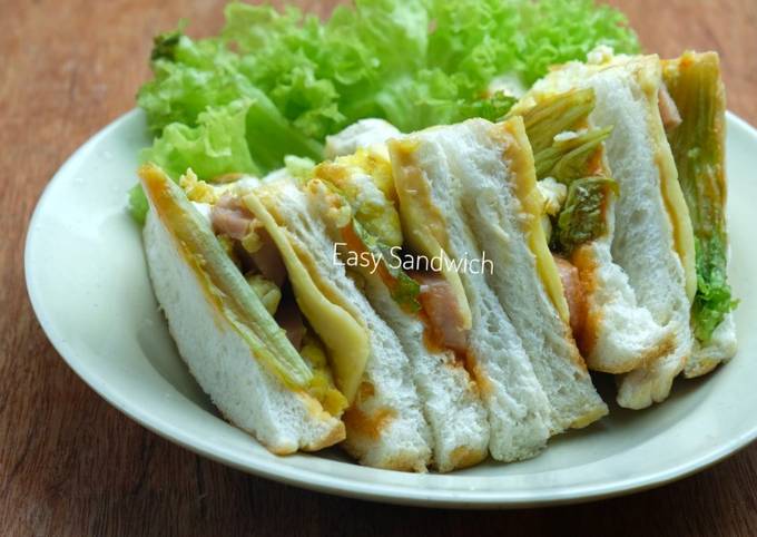 Resipi Sandwich Sedap Mudah oleh Nur Nadiah - Cookpad