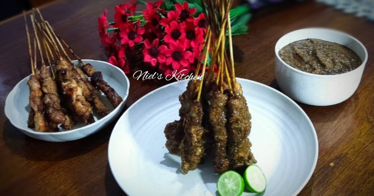 Resep Sate Ayam Bumbu Kacang oleh Niel's Kitchen - Cookpad