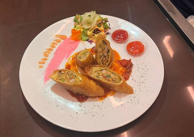 Resep Udang gulung sanghai ala chef ghie oleh Eghi Irawan - Cookpad