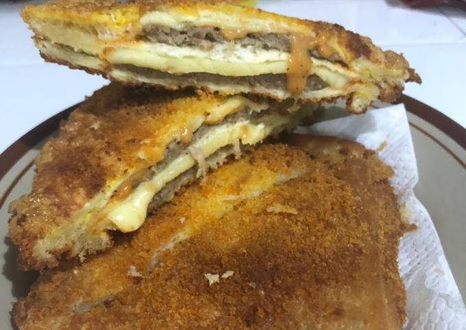 Resep Roti Tawar Goreng Saus Mustard oleh Tiara Sinaga - Cookpad