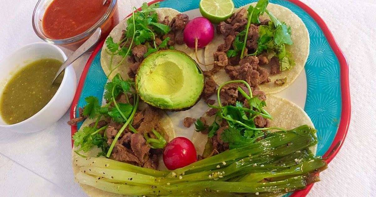 Taco de bistec - 271 recetas caseras- Cookpad