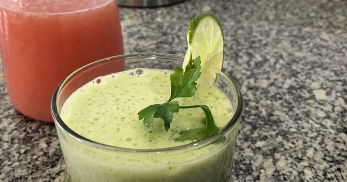 Jugo Verde Con Toronja Receta de Mike Mammers- Cookpad