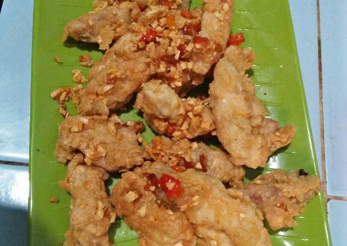 Resep Ayam Cabe Garam oleh Annisa Ubaidillah - Cookpad