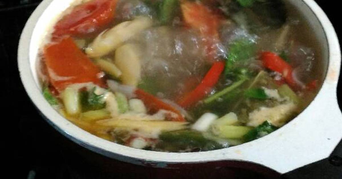 Resep Sup ikan kakap merah(tidak pedas) oleh Pawon Melly - Cookpad