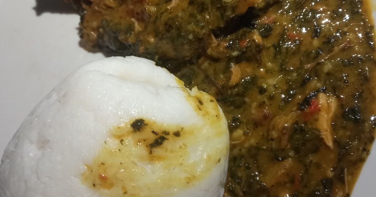 Basmatic Rice Swallow Recipe by @Om Ziyad_Kitchen - Cookpad