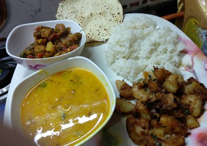 Full platter Recipe by Mamta Rastogi - Cookpad