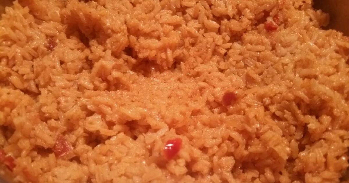 Red Pepper Rice Recipe By Chef Doogles