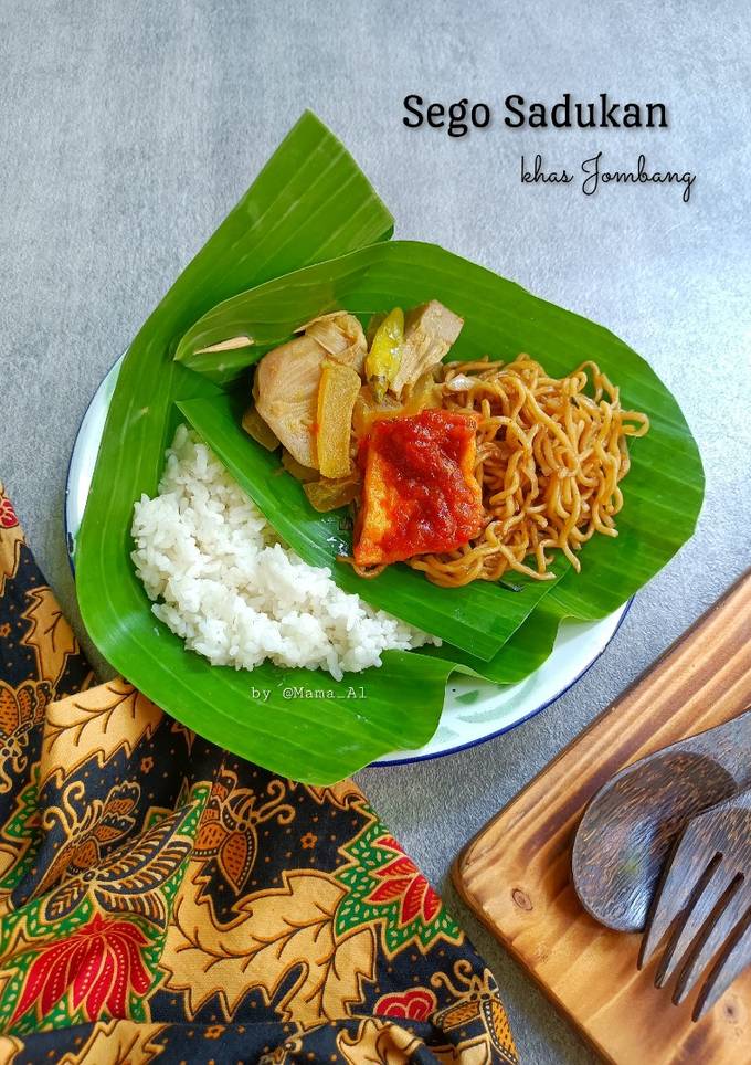 Resep Sego Sadukan khas Jombang oleh Mama AL - Cookpad