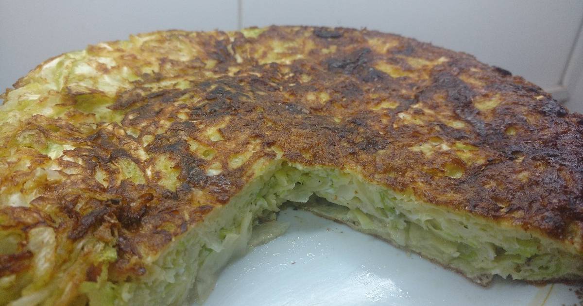 Tortilla de repollo - 54 recetas caseras- Cookpad