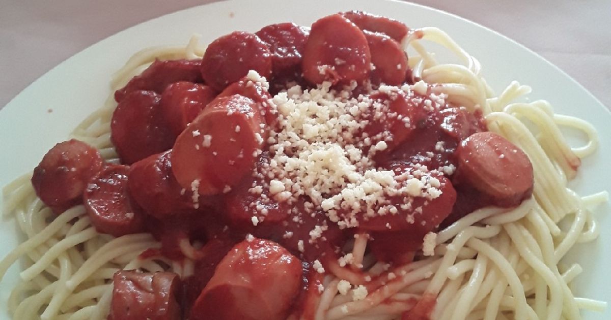 fideos con salsa de vienesa - 405 recetas caseras- Cookpad