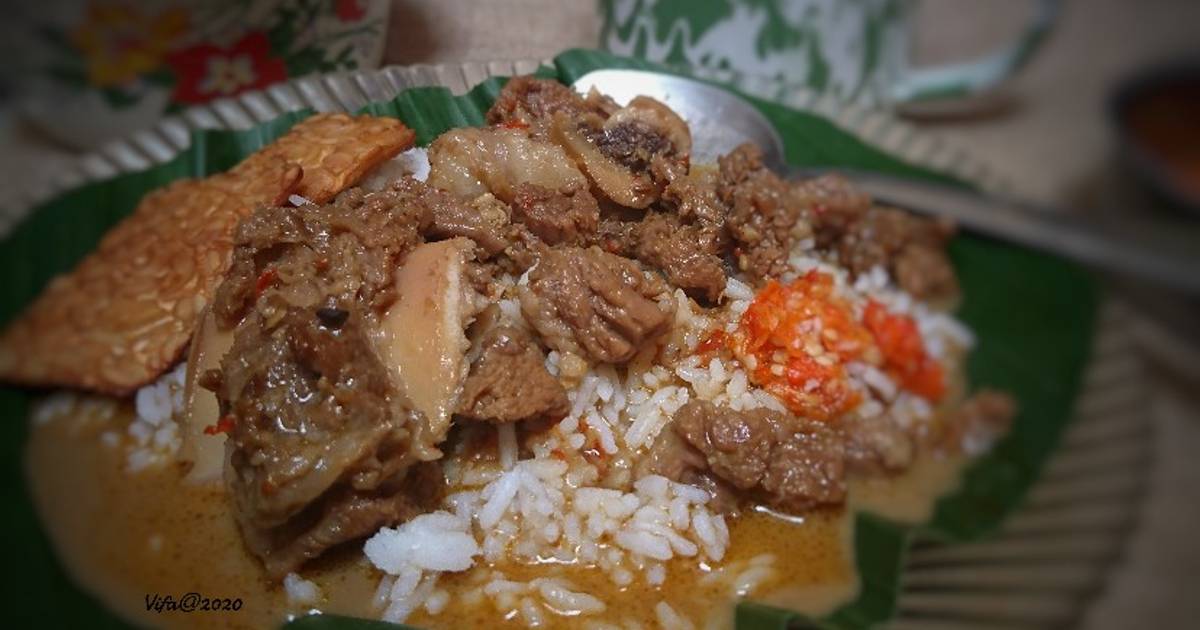 74 resep nasi gandul enak dan sederhana ala rumahan - Cookpad