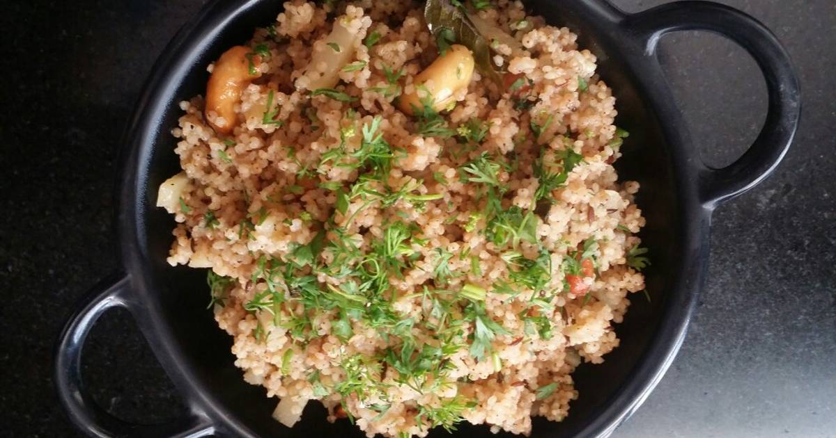 Sama rice upma Recipe by Richa Sharma - Cookpad