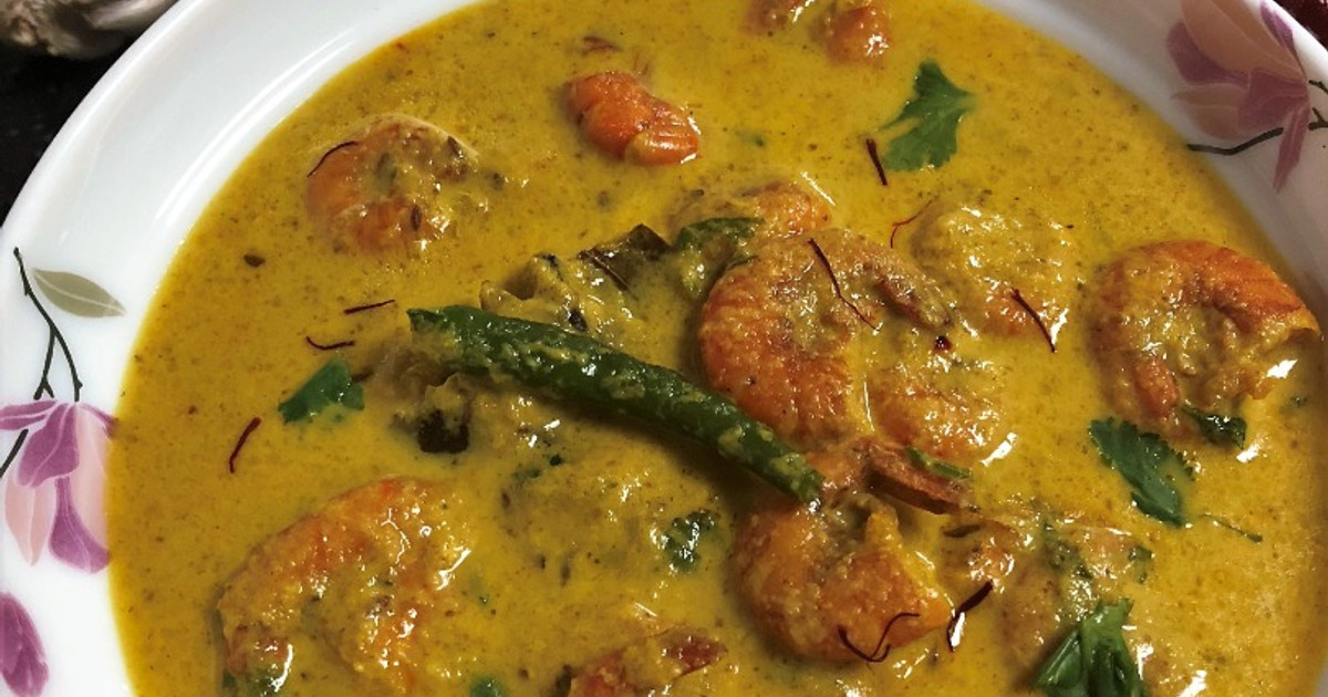 Prawn Zafrani Recipe by Bethica Das - Cookpad