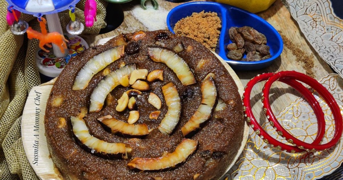 Mango Sooji Podo Pitha Recipe by Susmita Patnaik - Cookpad