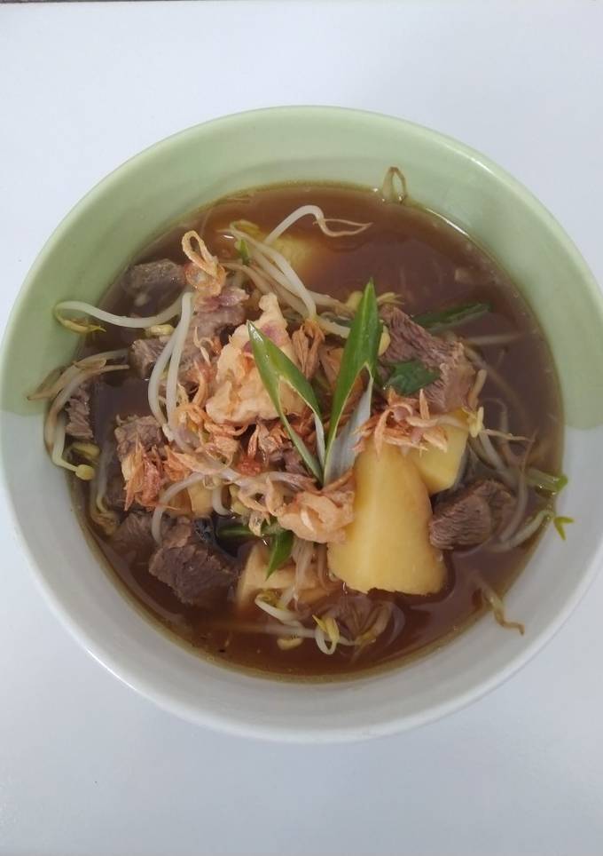 Resep Semur daging tahu kentang oleh Rusmee - Cookpad