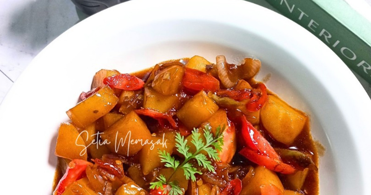 Resep Tumis Kentang Saus Tiram oleh Setia Memasak - Cookpad
