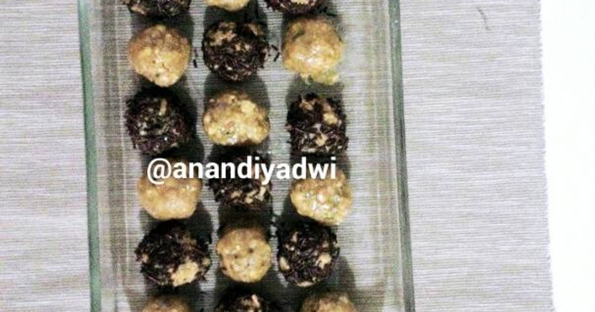 Resep Greentea Coconut Chocoball (Bola Bola Coklat) oleh dwi anan - Cookpad