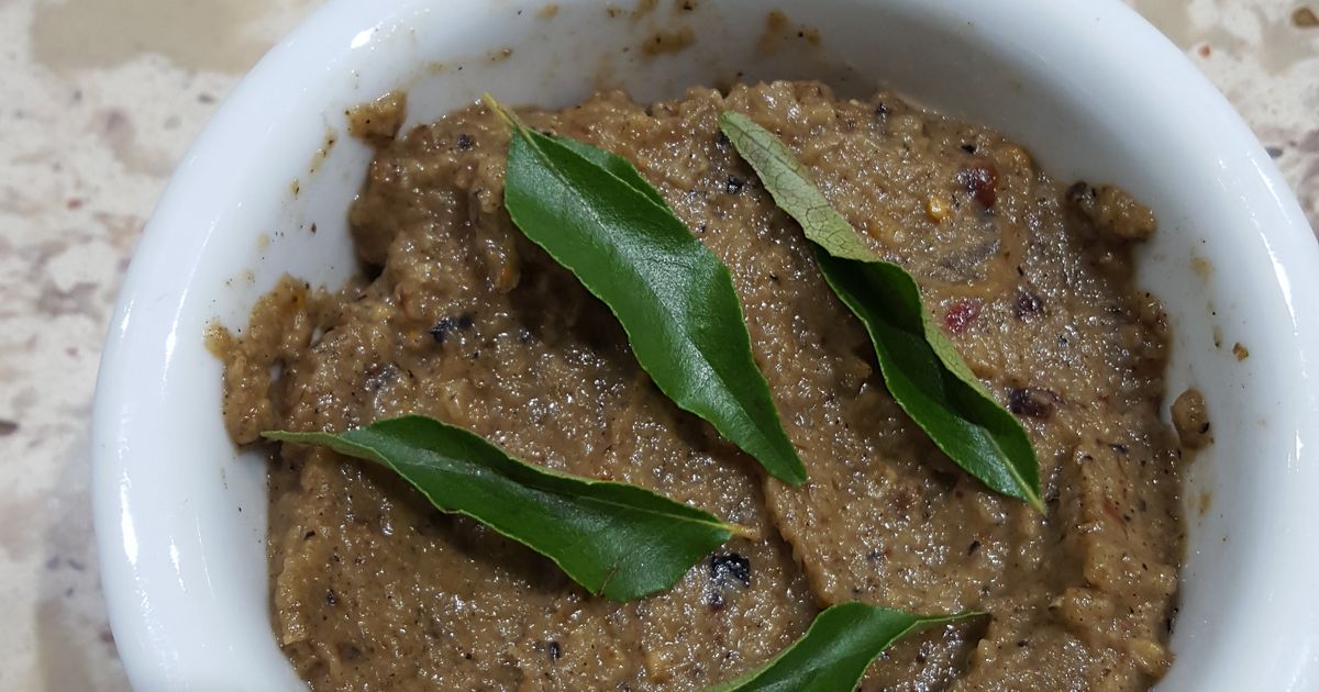 Mulangi Thogayal (Radish Chutney) Recipe by Divya Manu Nandavarik - Cookpad